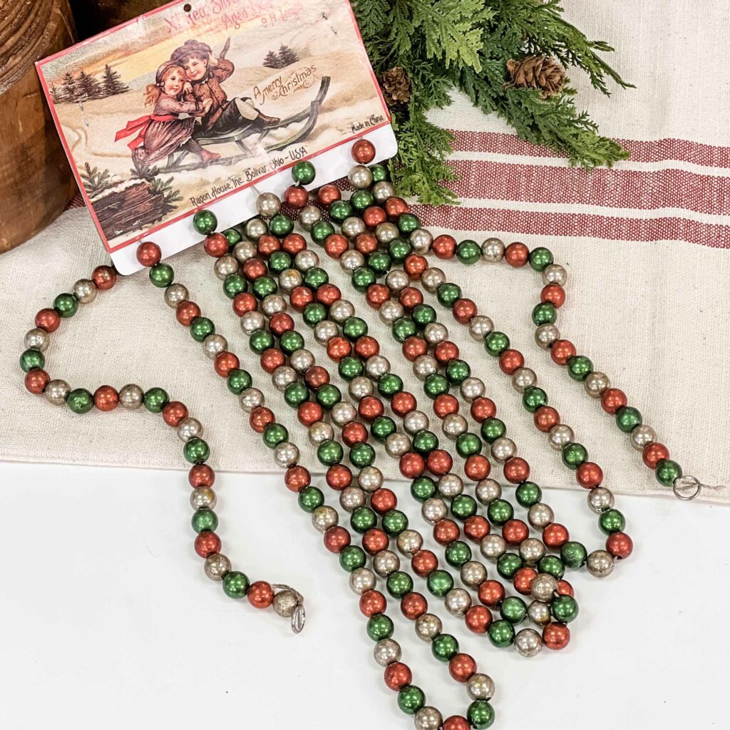 Aged Bead Garland - Piper Classics