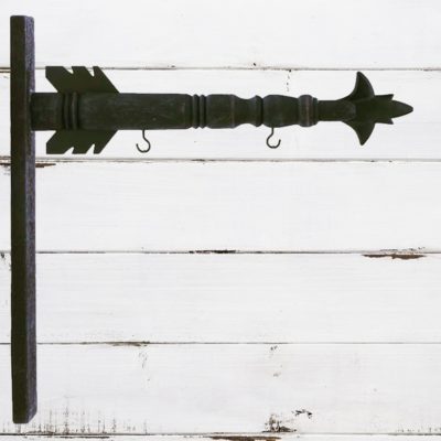 Hanging Sign BRACKET - Black - Piper Classics