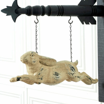Hanging Sign - Leaping Rabbit - Piper Classics