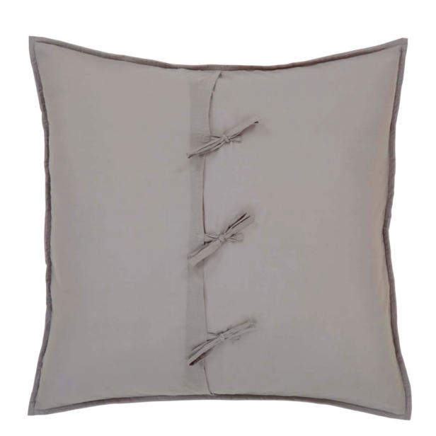 Natasha Urban Grey Quilted Euro Sham - Special Order - Piper Classics