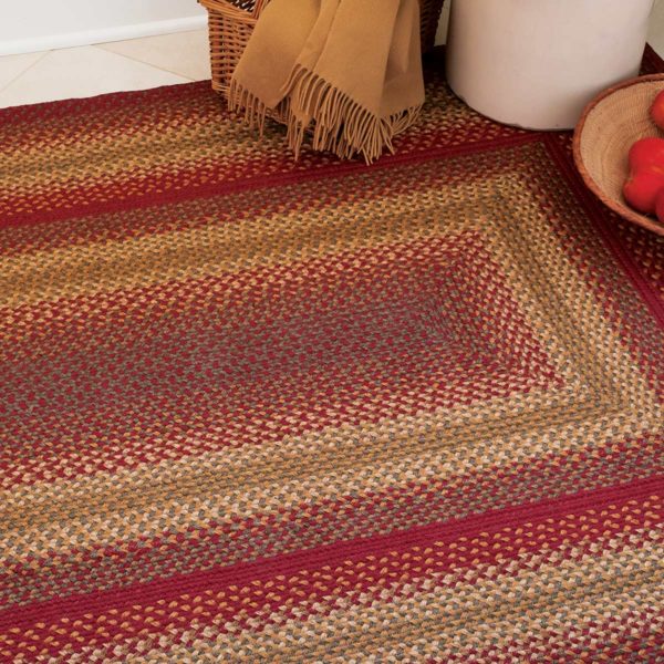 Country Style Braided Jute Rugs - Cider Barn