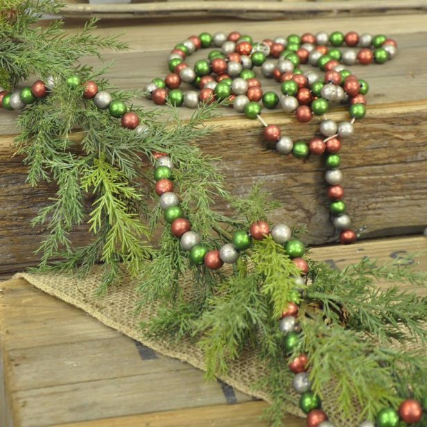 Aged Bead Garland - Large - Piper Classics