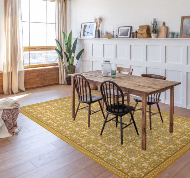 Pattern 55 - Busy As A Bee Vinyl Floor Cloths - Piper Classics