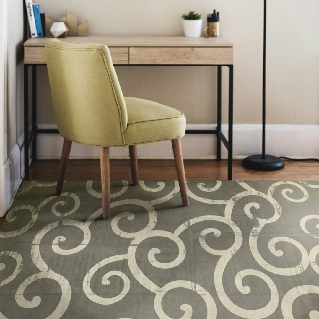 Pattern 4 - Captain Ahab Vinyl Floor Cloths - Piper Classics