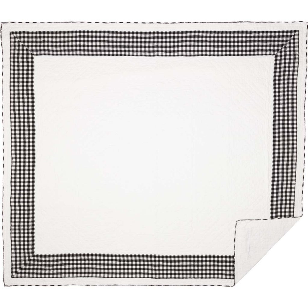 Annie Buffalo Black Check Luxury King Quilt | Buy Farmhouse Style ...