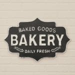 Baked Goods Metal Bakery Sign - Piper Classics