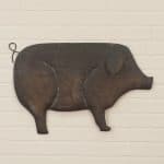 Metal Hog Sign - Piper Classics