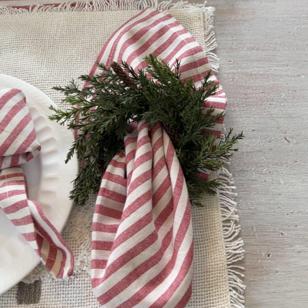 Faux Pine Taper Candle Ring with Pine Cones - 5" Diameter