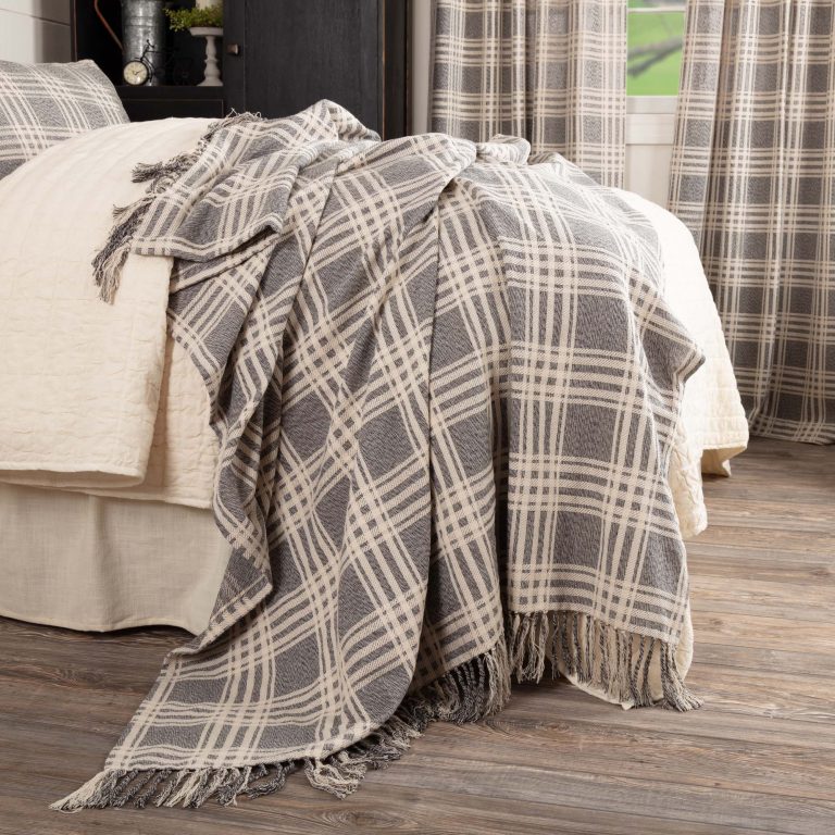 Logan Gray Throw - Piper Classics