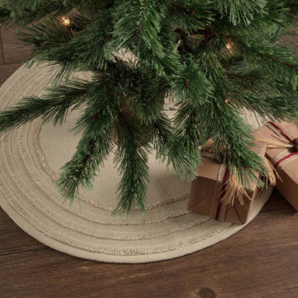 Burlap Vintage Mini Tree Skirt - Piper Classics