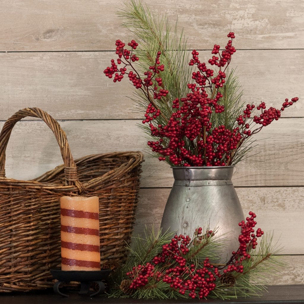 Candy Cane Pillar, LED - 6"x3" - Piper Classics