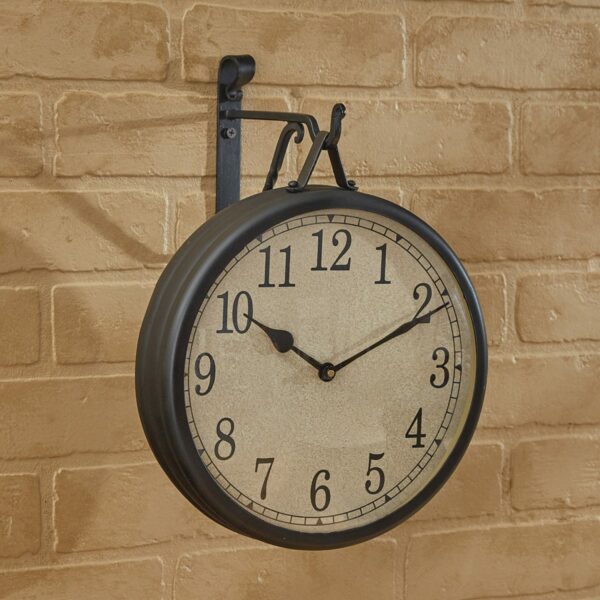 Hanging Clock With Iron Hook - Piper Classics