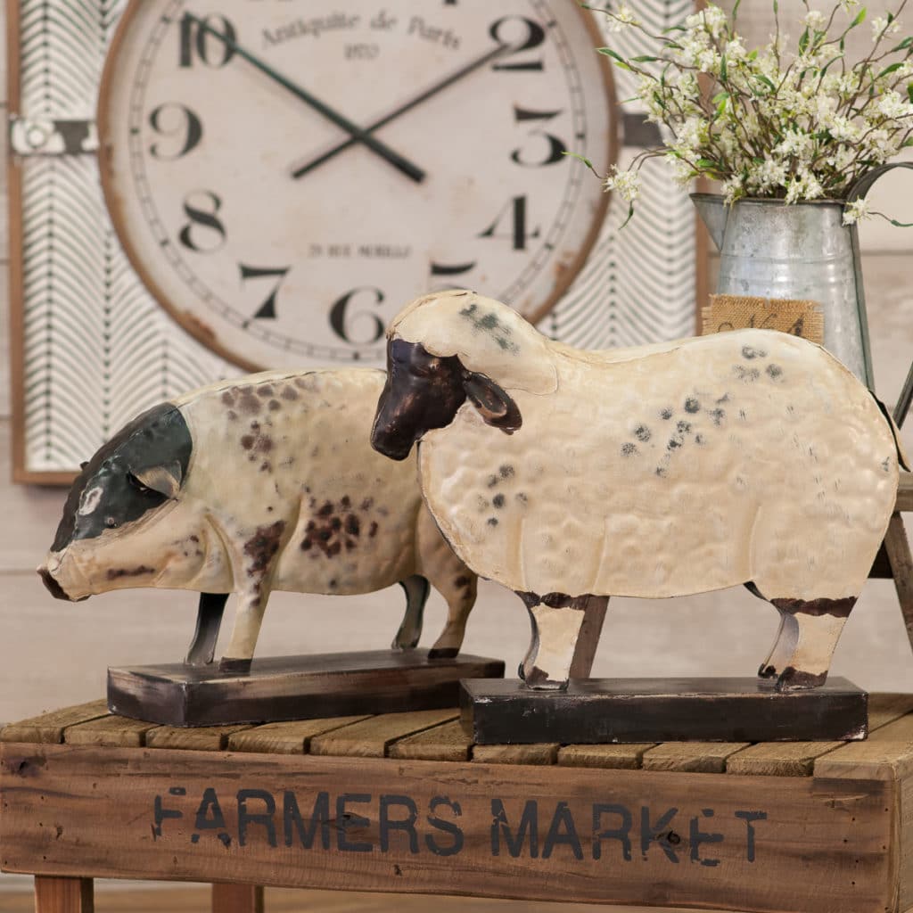 Antiqued Clock - Piper Classics