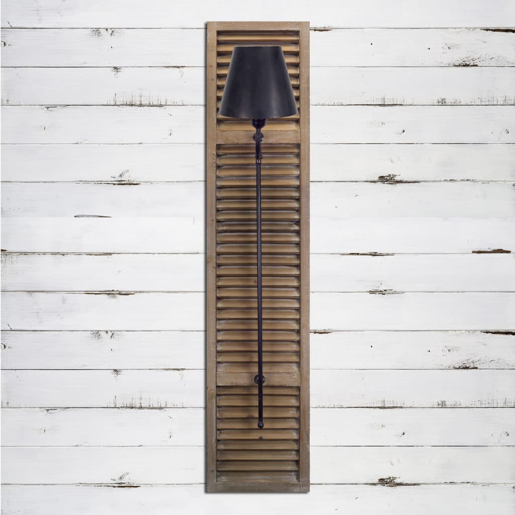 Shutter Lamp Light Fixture - Piper Classics