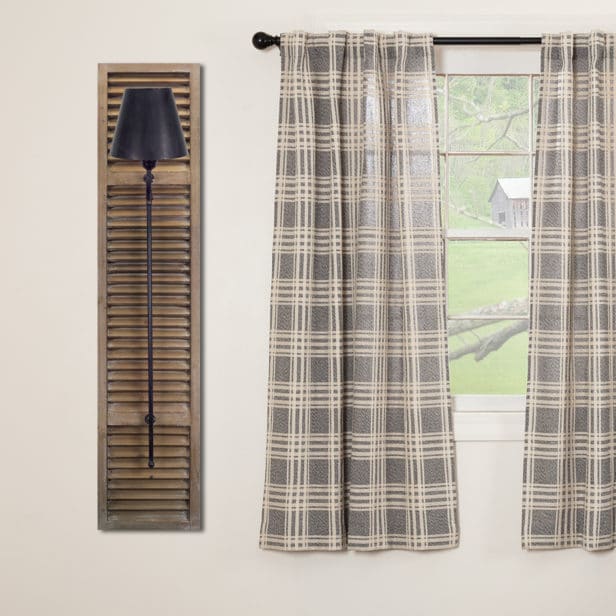 Shutter Lamp Light Fixture - Piper Classics