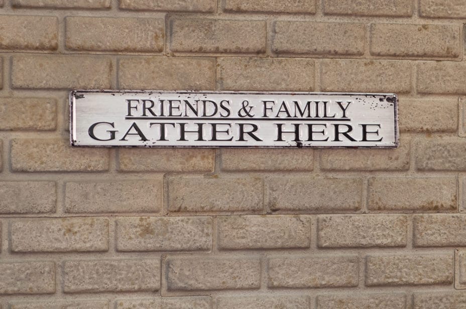 Gather Tin Sign - Piper Classics