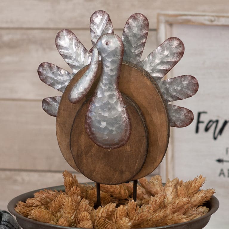 Tall Galvanized Turkey - Piper Classics