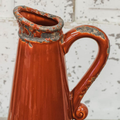 Red Pottery Pitcher - Piper Classics