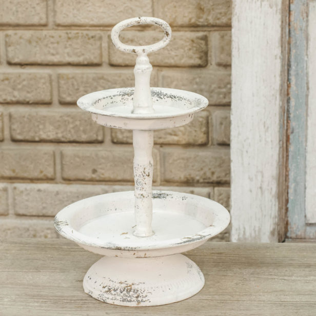 2 Tiered Cream Stand - Piper Classics