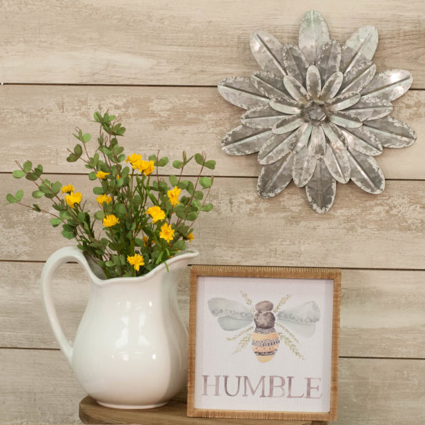 Galvanized Flower - Large - Piper Classics