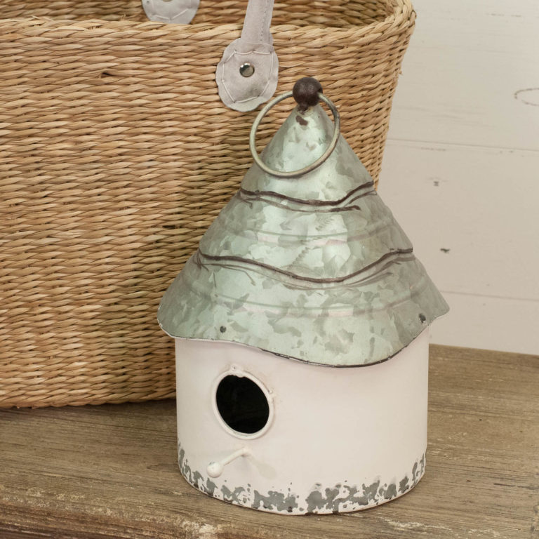 French Tin Birdhouse - Piper Classics
