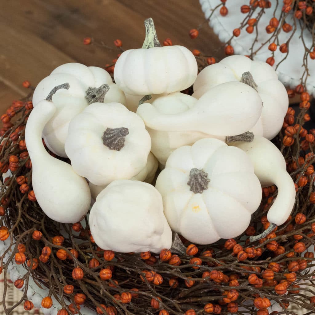 Fall's Folly Mini Pumpkins - Set/16 - Piper Classics