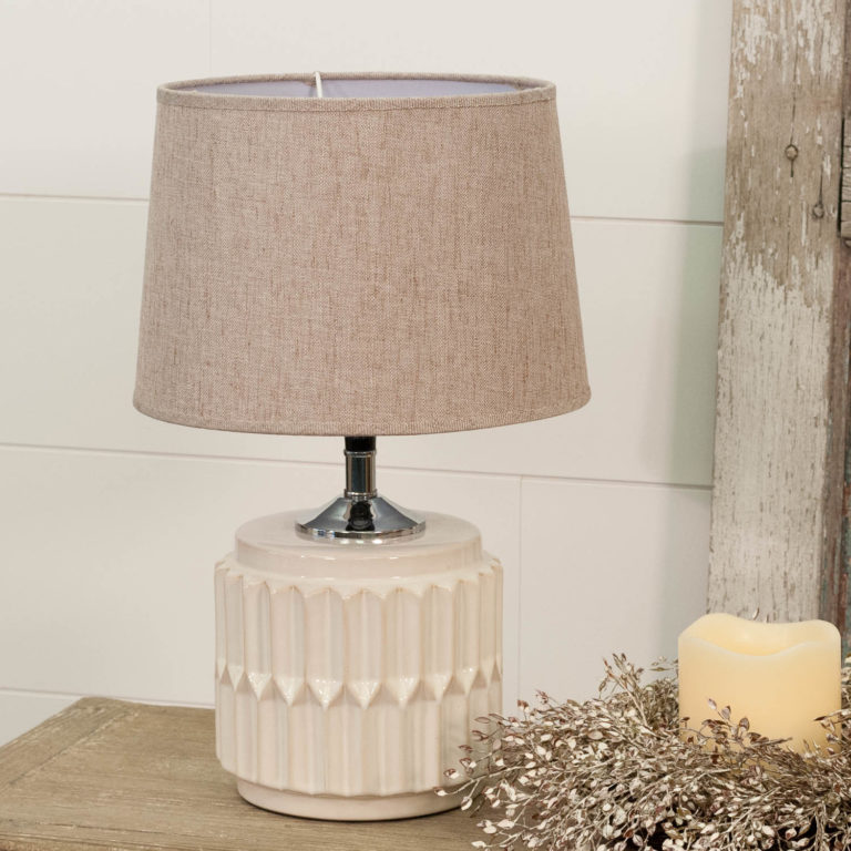 Squat Geo Lamp w/ Shade - Piper Classics