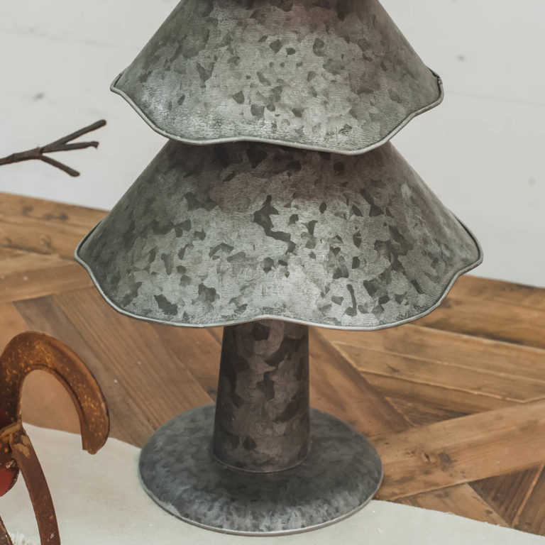 Galvanized Stacked Tree - Piper Classics