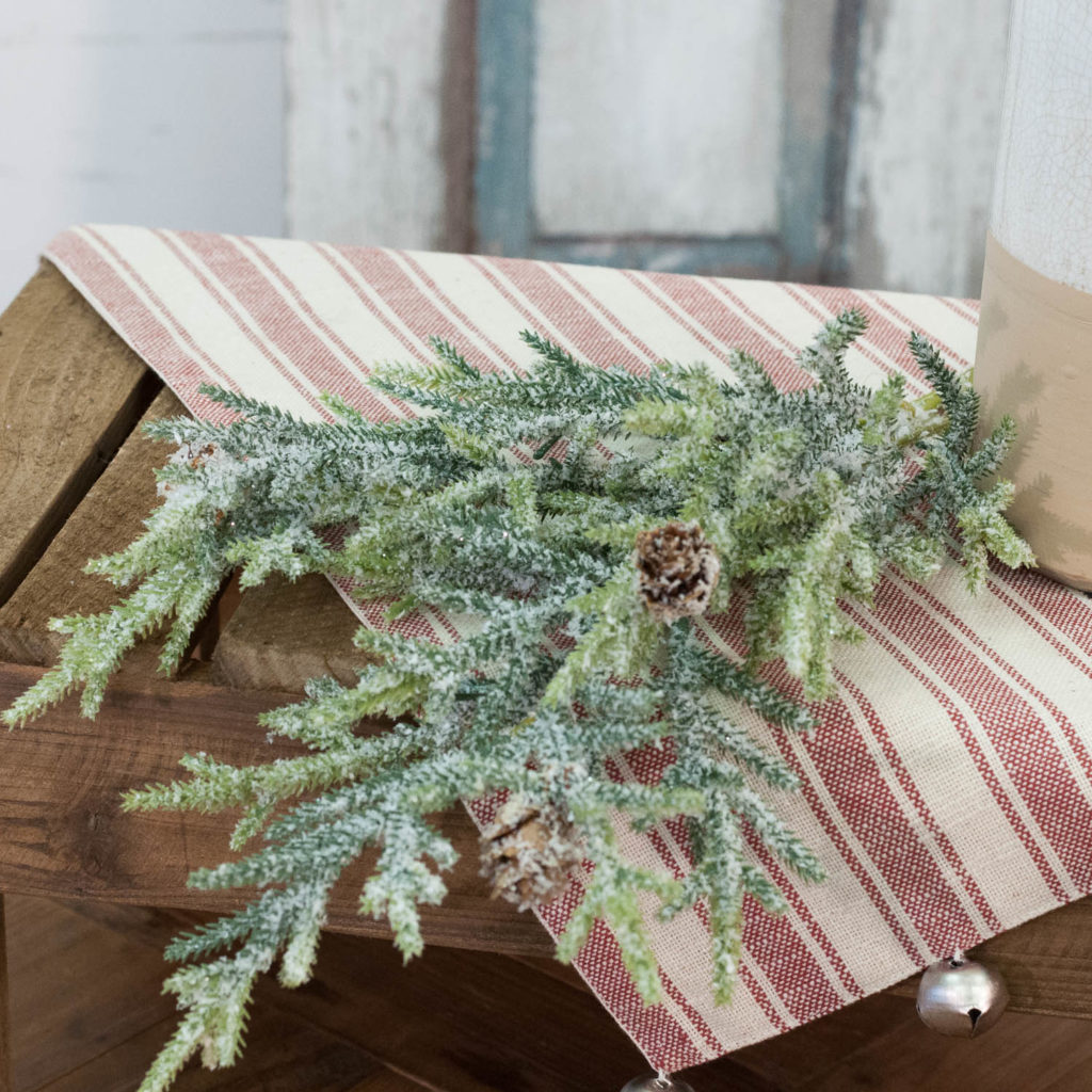 Snowy Juniper Stem w/ Mini Pinecones - Piper Classics