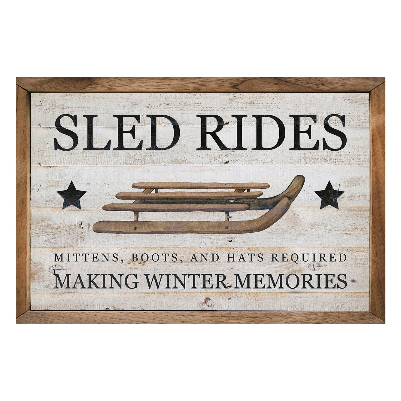 Country Style Wooden Signs with Text - Made to Order in the USA!