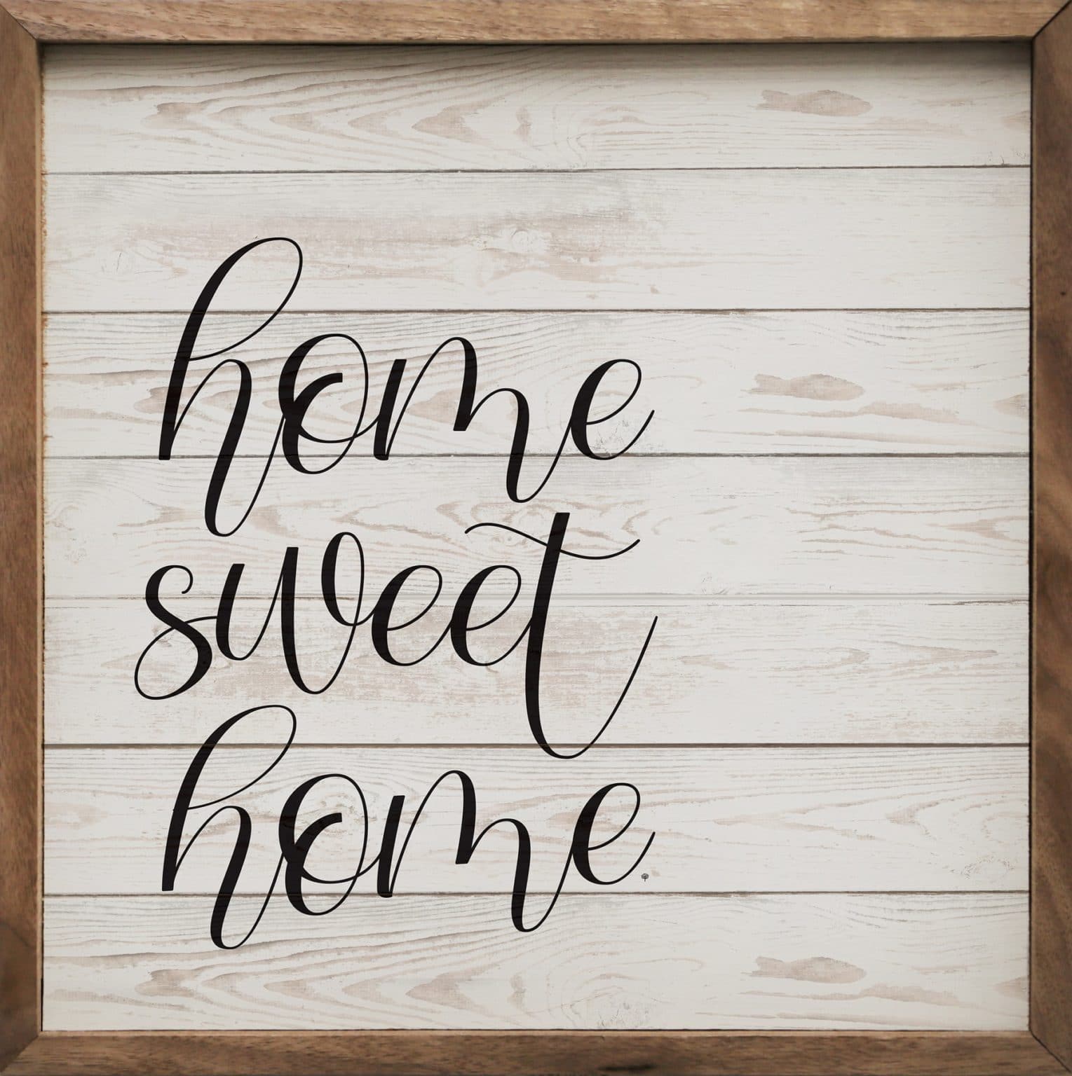 Script Home Sweet Home Wooden Sign - Piper Classics