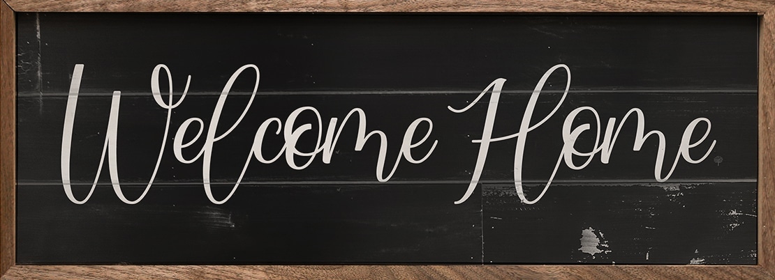Welcome Home Signs