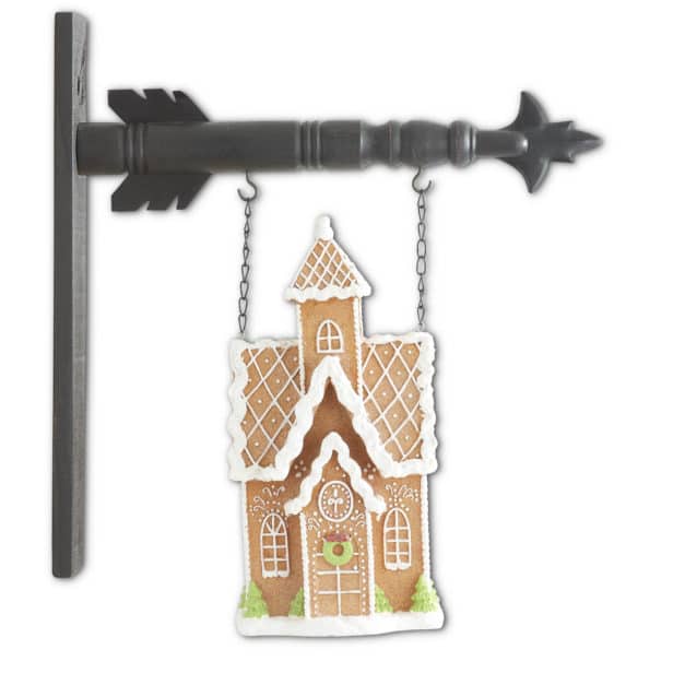Hanging Sign - Gingerbread House - Piper Classics