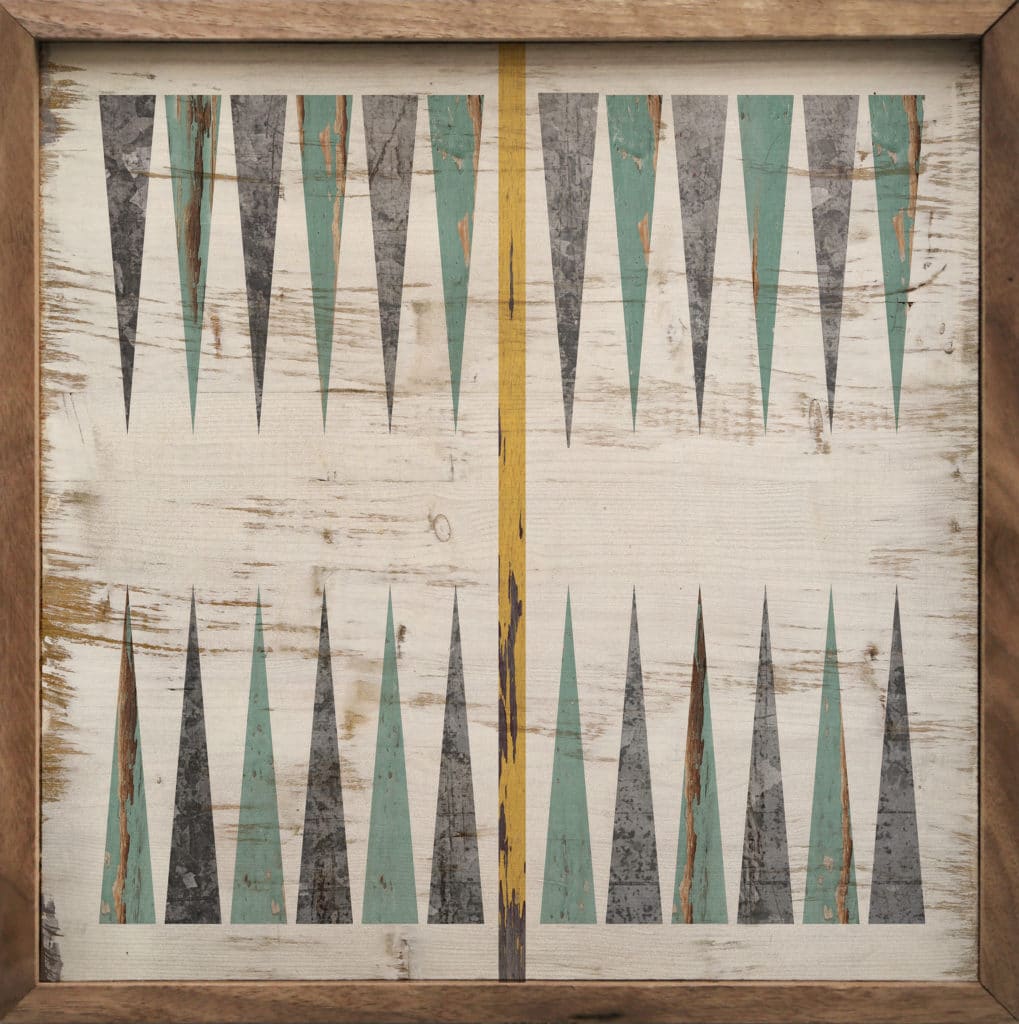 Farmhouse Backgammon Wooden Sign - Piper Classics
