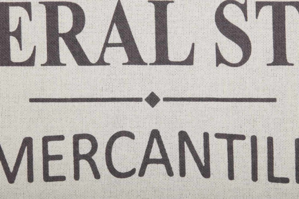 Gray Gables General Store 15" x 25" Pillow Cover | Throw Pillow Collection