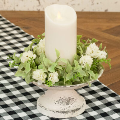 Irish Hops Candle Ring - Cream - 3" Inside Ring - Piper Classics