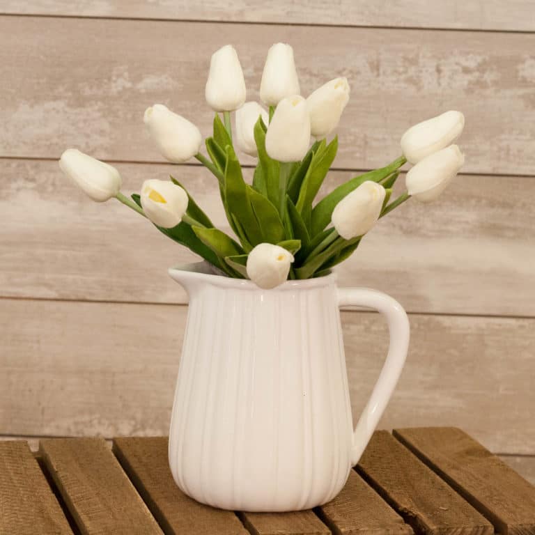 Mini Tulip Bundle - Real Touch White - Piper Classics