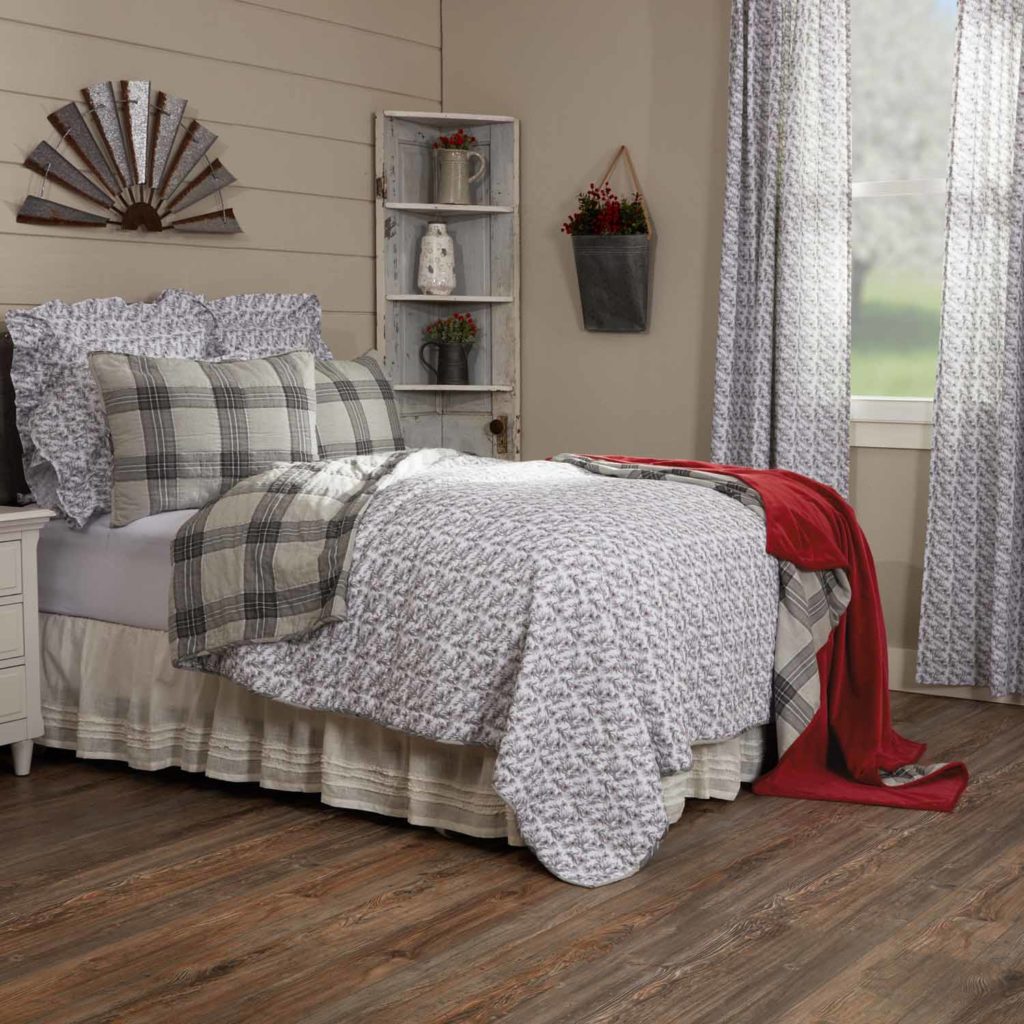 Twilight Plaid Reversible Quilt - Queen - Piper Classics