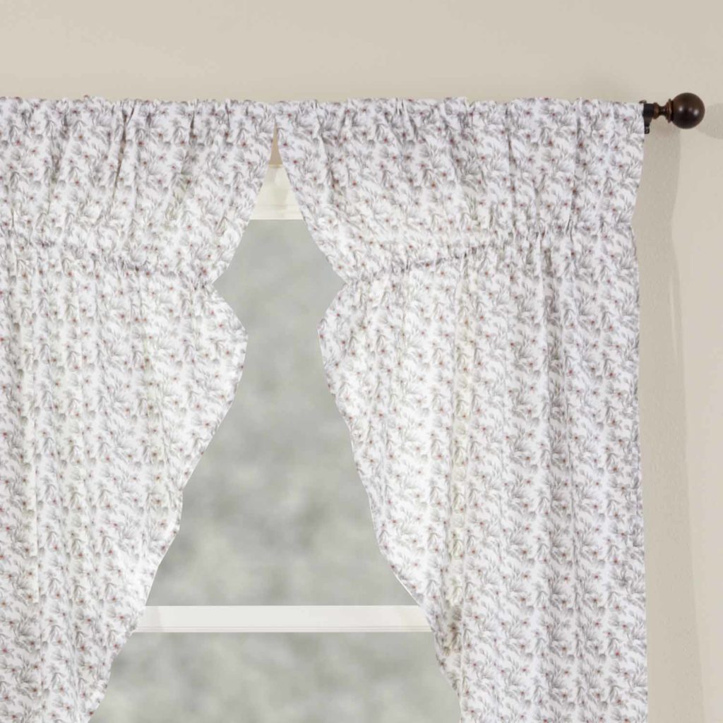 Twilight Floral Prairie Curtains - Piper Classics