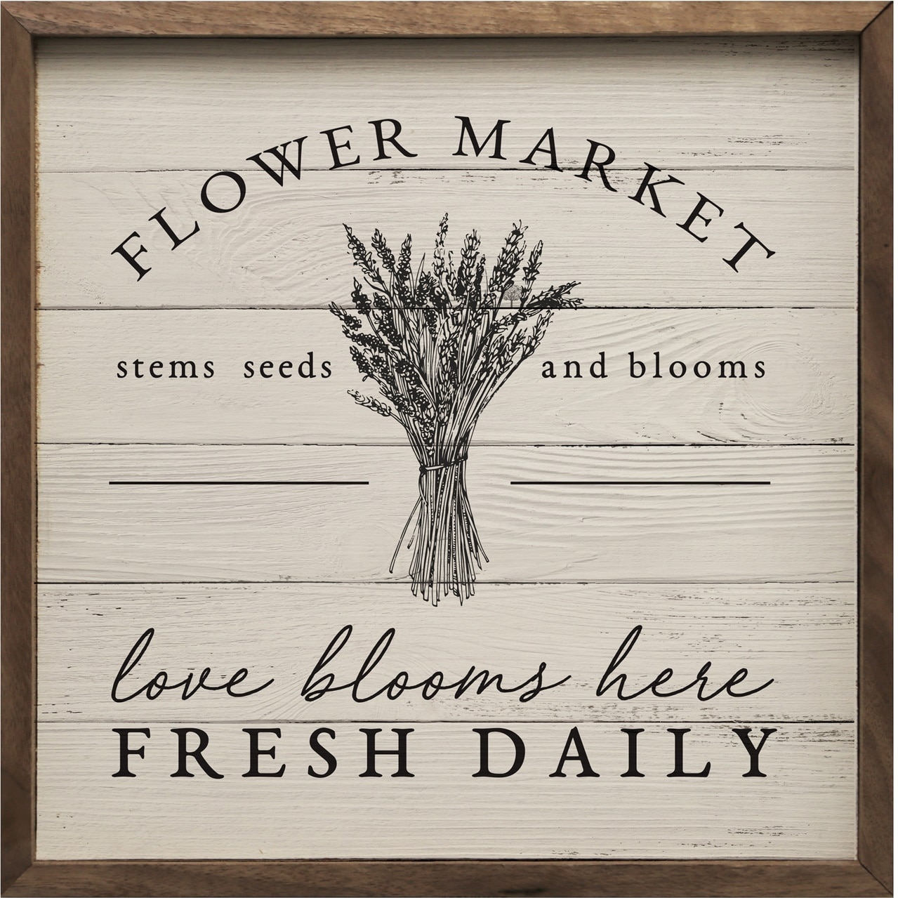 Vintage Flower Signs
