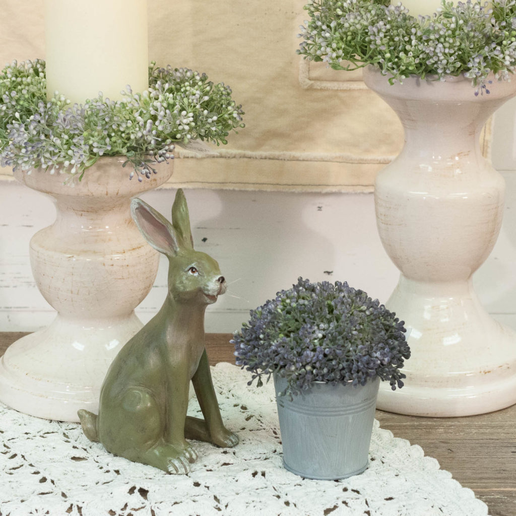 Sitting Bunny Figurines - Set/2 Assorted - Piper Classics