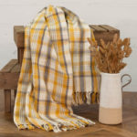 Country & Farmhouse Style Quilted and Woven Throw Blankets