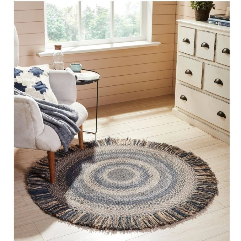 Farmyard Fringe Jute Area Rugs - Piper Classics