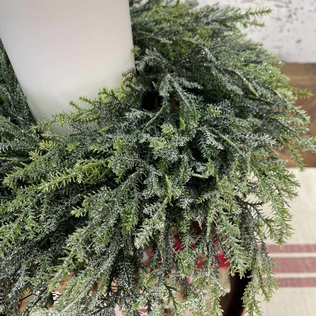Bent Bough Cedar Candle Ring / Wreath - Piper Classics