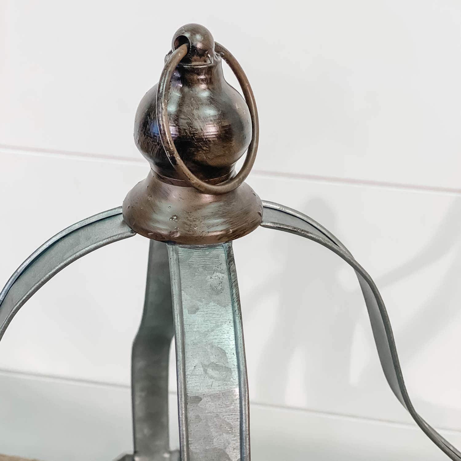 Wrought Iron Lanterns Filled