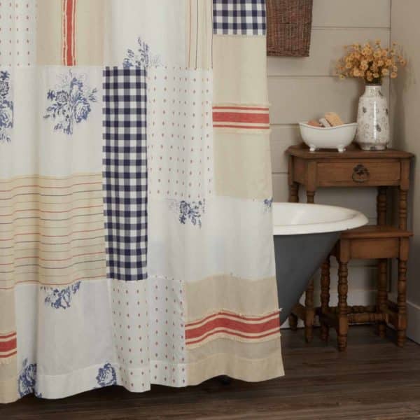 Betsy Patchwork Shower Curtain - Piper Classics
