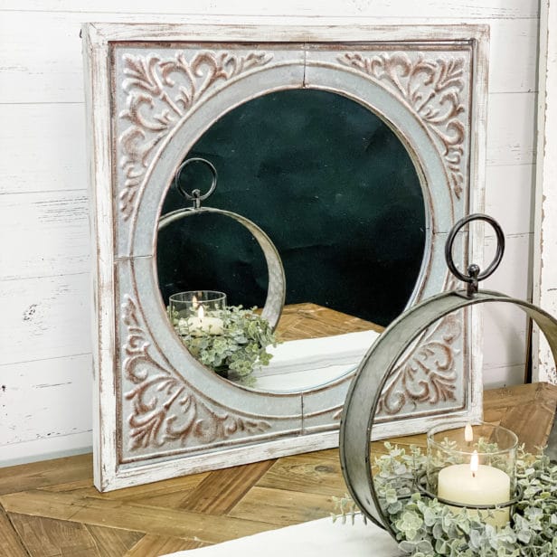 Embossed Border Mirror - Piper Classics