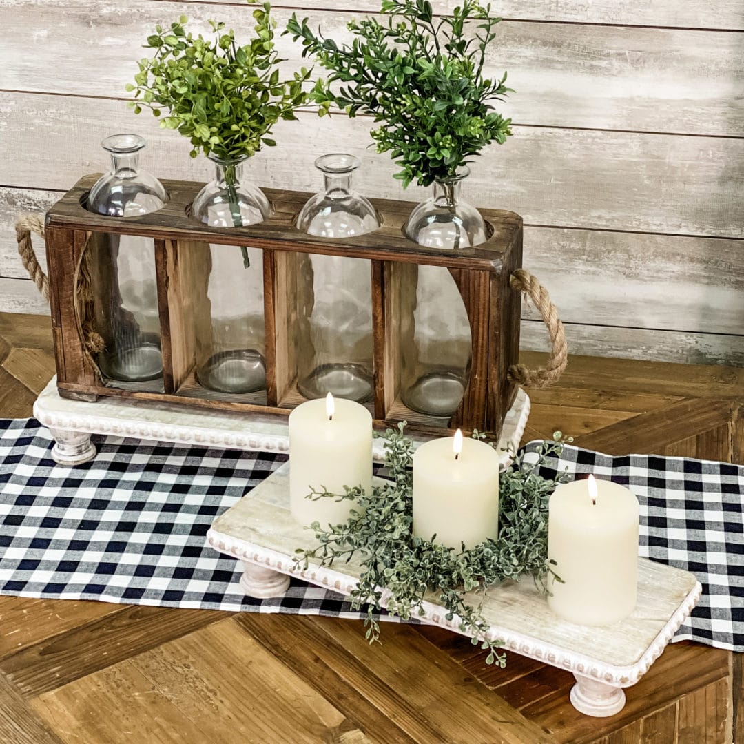 Whitewashed Rectangular Risers - Set/2 - Piper Classics