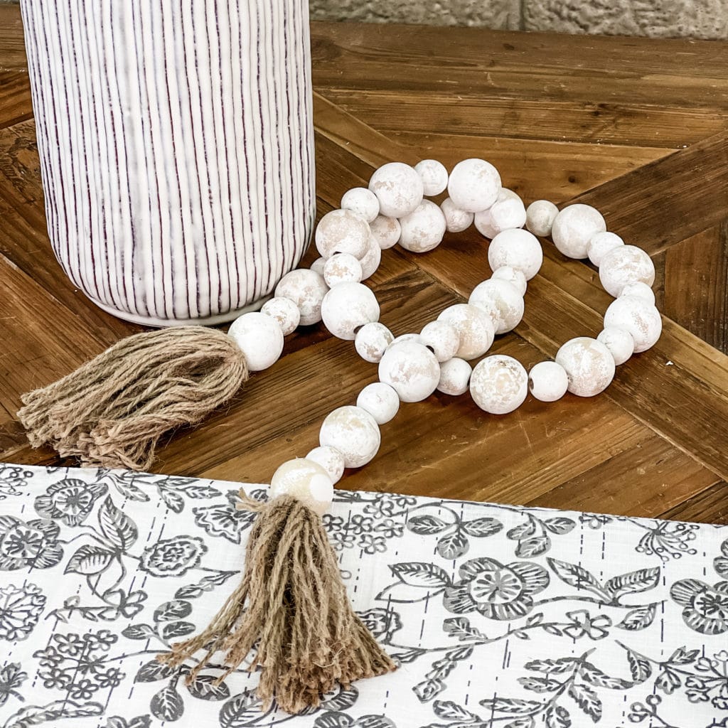 White Bead Garland - Piper Classics