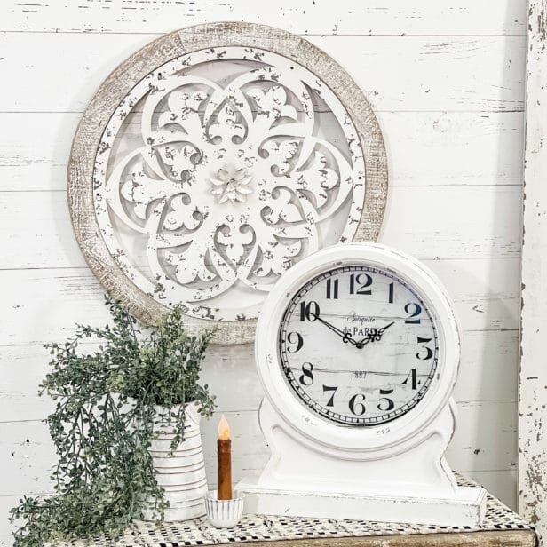 Table Wood Clock - Piper Classics